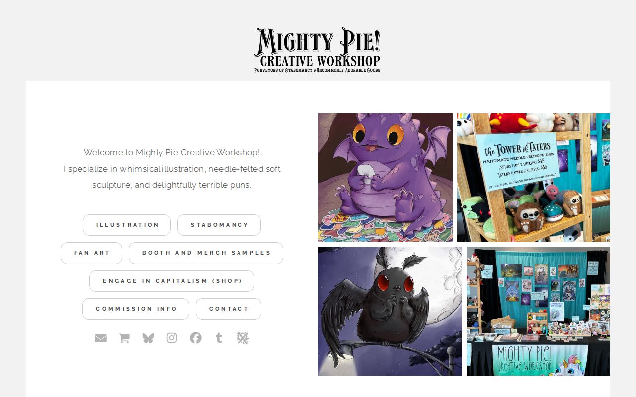 mighty pie-folio